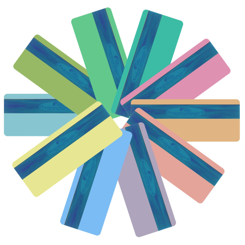 purple reading overlay